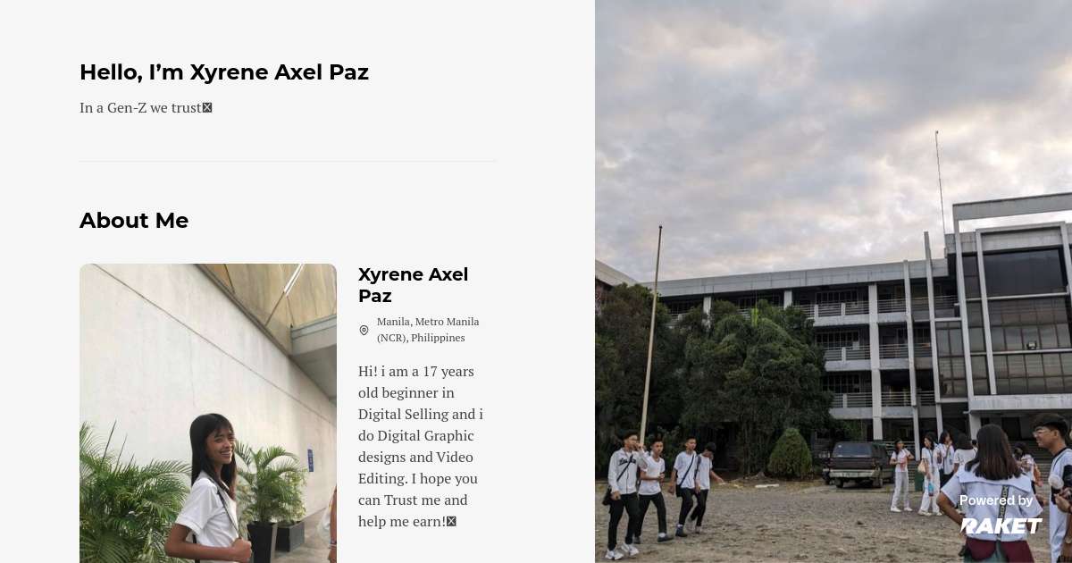 Xyrene Axel Paz