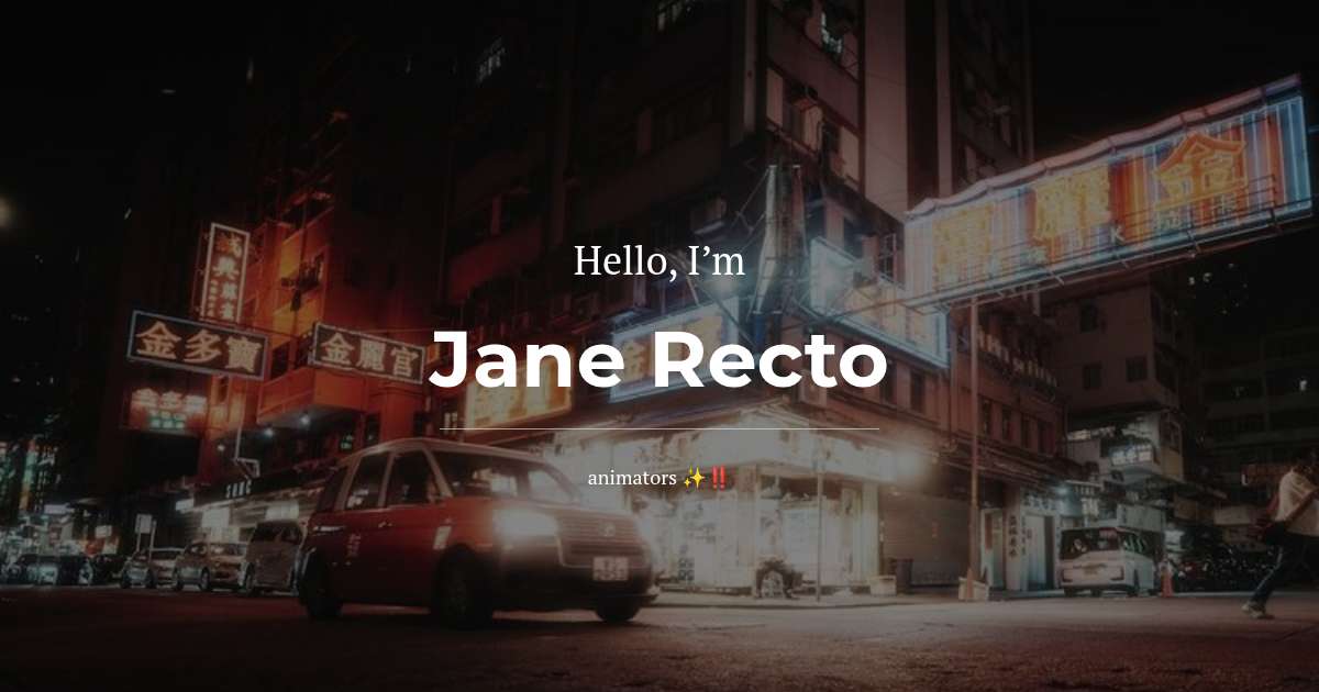 Jane Recto