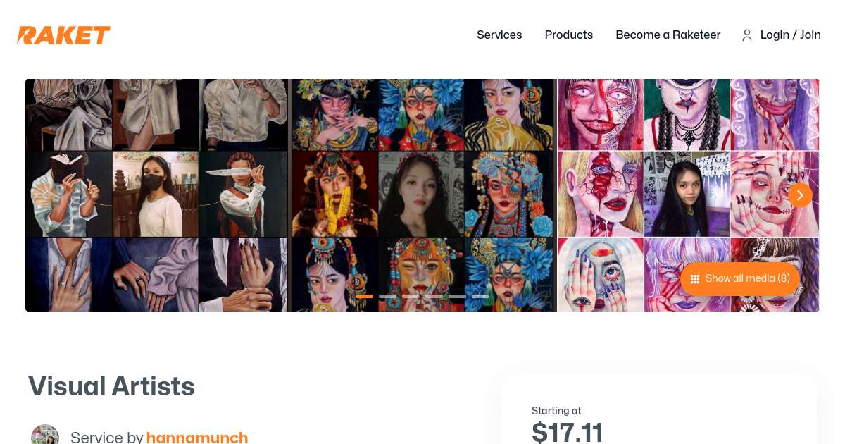 Visual Artist by hannamunch - Raket.PH