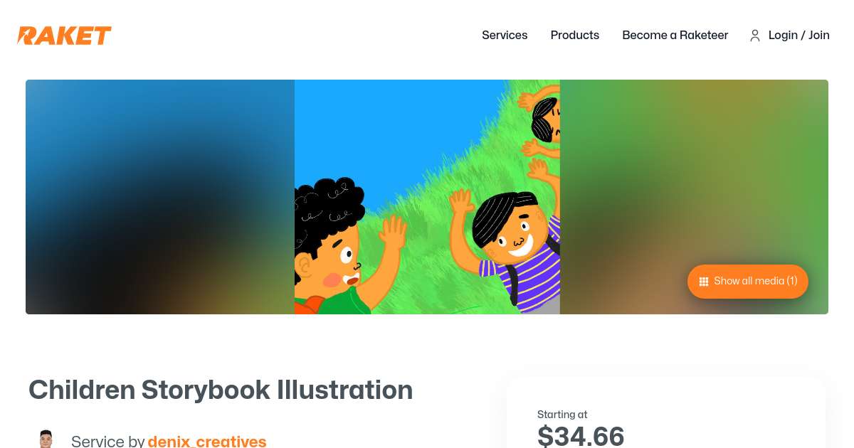 Children Storybook Illustration by denix_creatives - Raket.PH