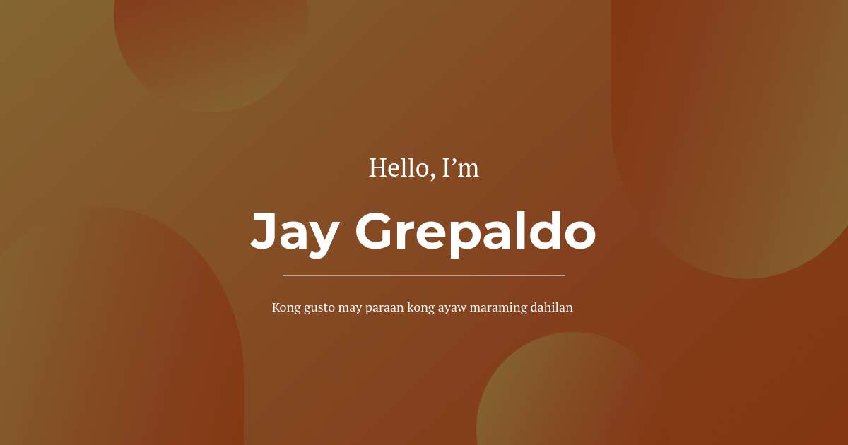 Jay Grepaldo