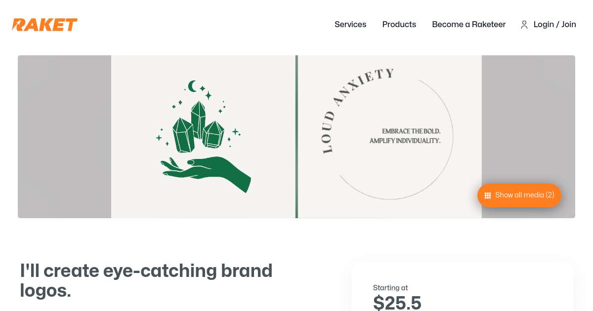 Eye-catching Brand Logos. by roxannee - Raket.PH