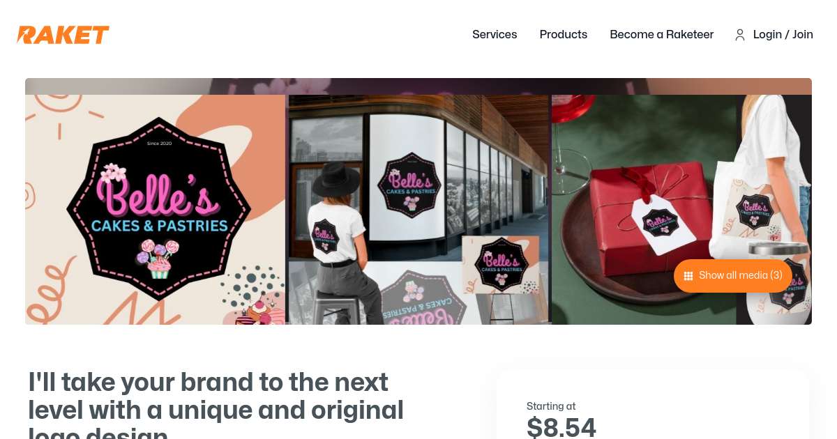 I'll take your brand to the next level with a unique and original logo ...