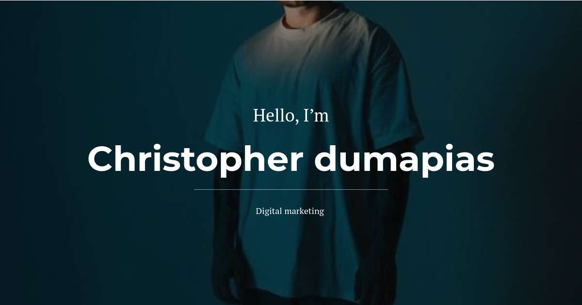 Christopher dumapias