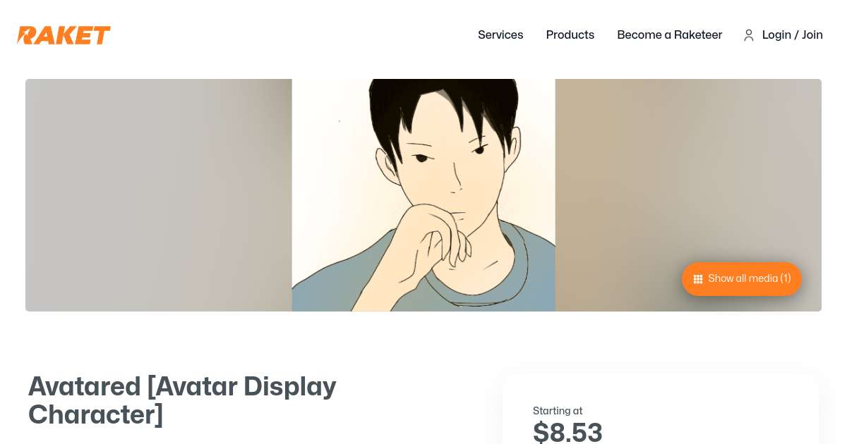 Avatared [Avatar Display Character] by shenshi_023 - Raket.PH