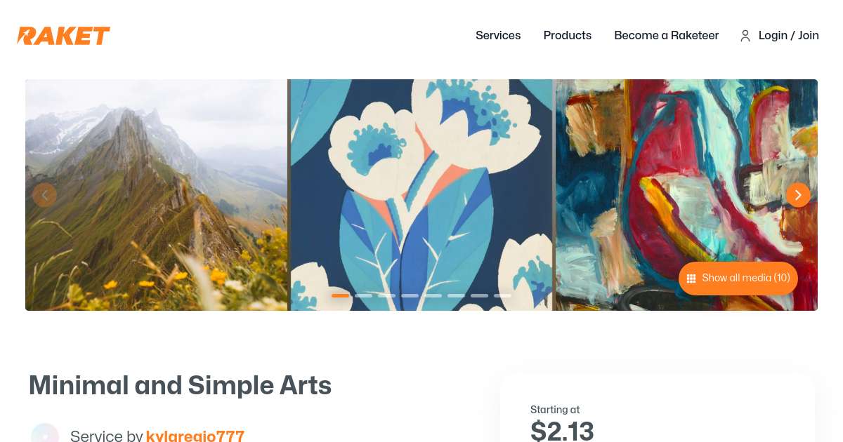 Minimal and Simple Arts by kylaregio777 - Raket.PH