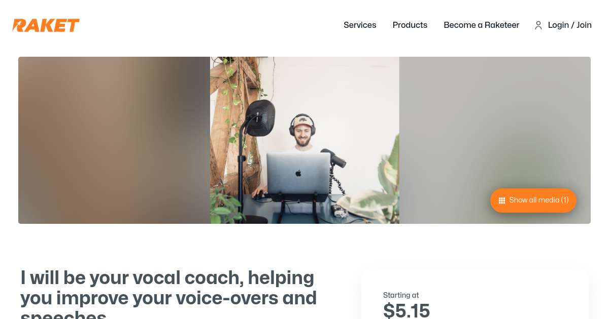 I will be your vocal coach, helping you improve your voice-overs and ...