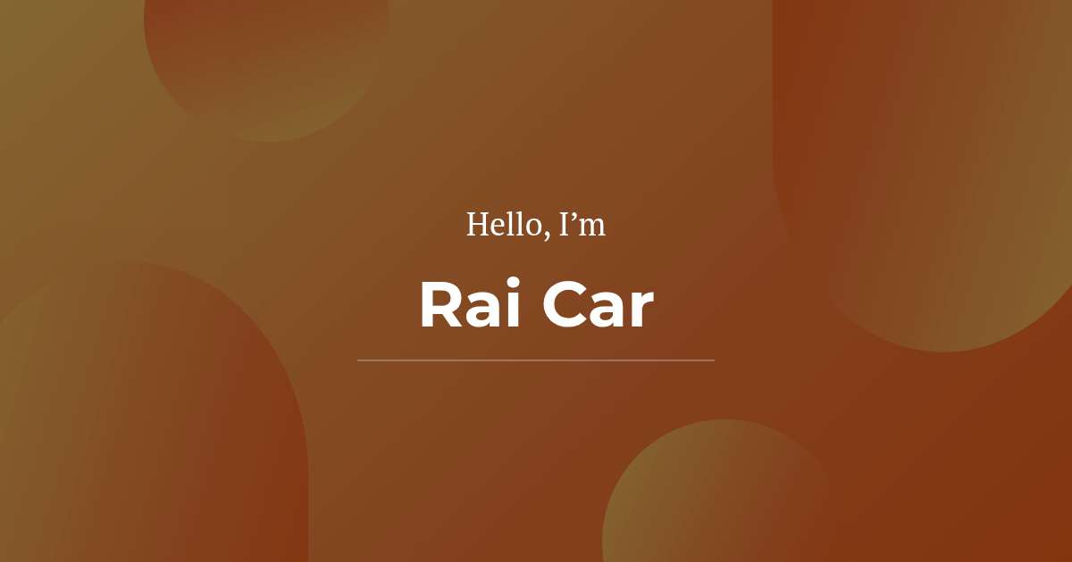 Rai Car