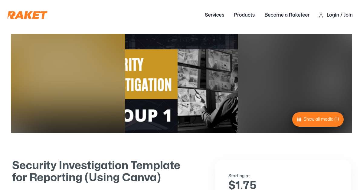Security Investigation Template for Reporting (Using Canva) by ...
