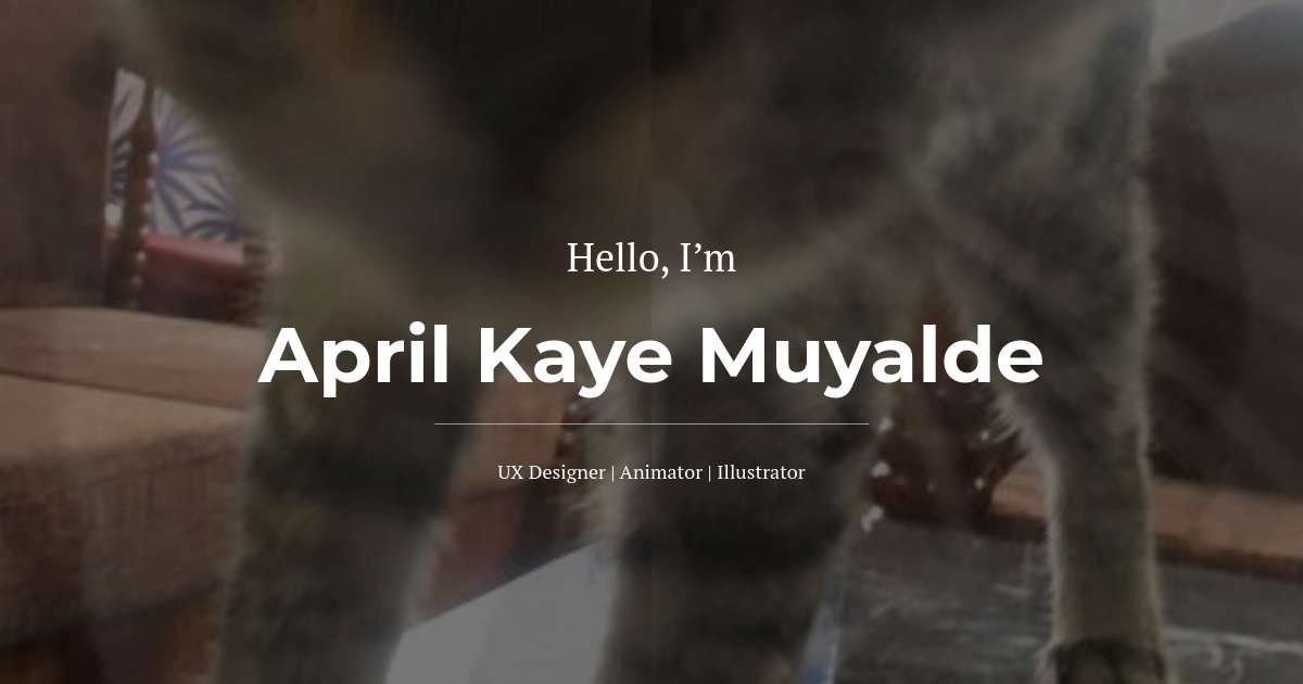 April Kaye Muyalde