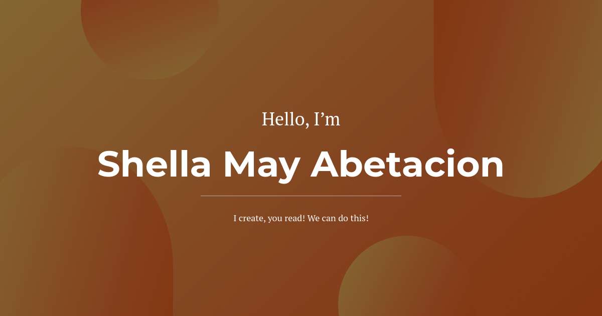 Shella May Abetacion