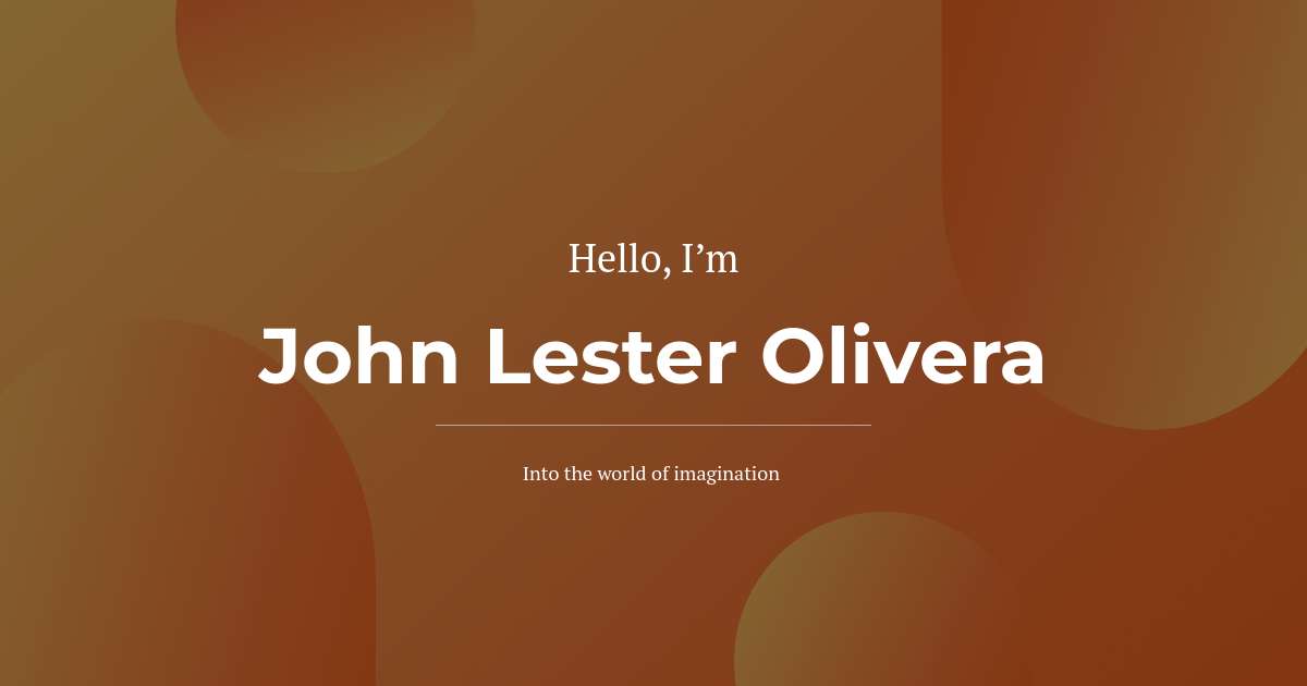 John Lester Olivera