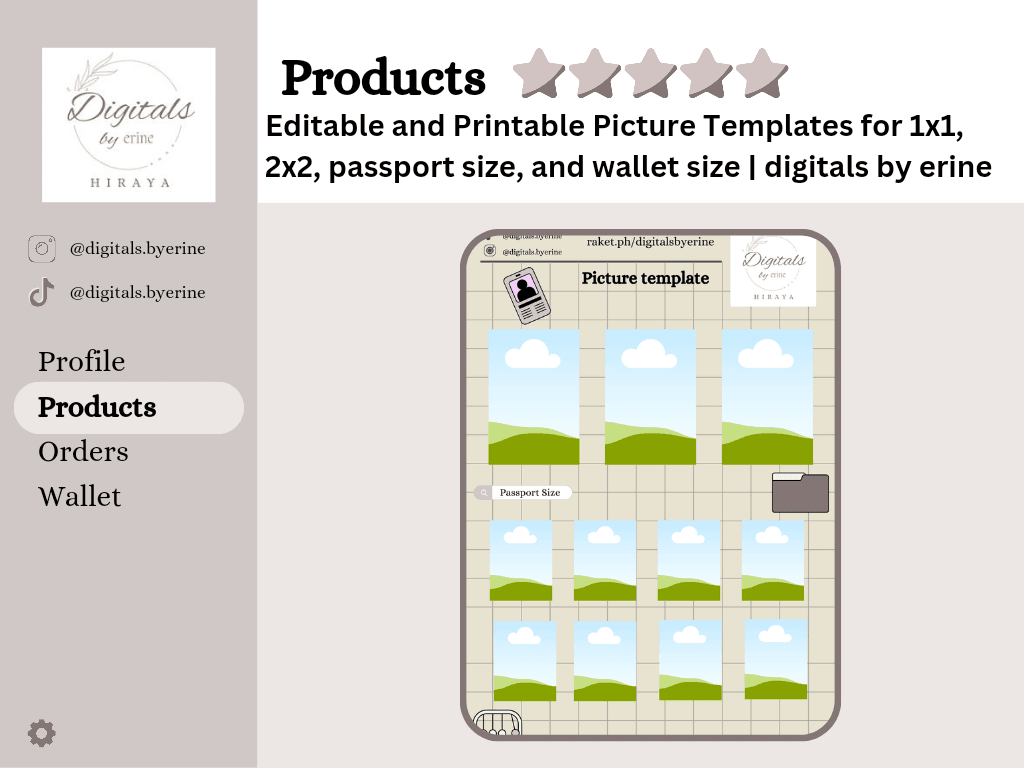 Wallet Size Photo Template What Are The Ideal Dimensions Of A Wallet