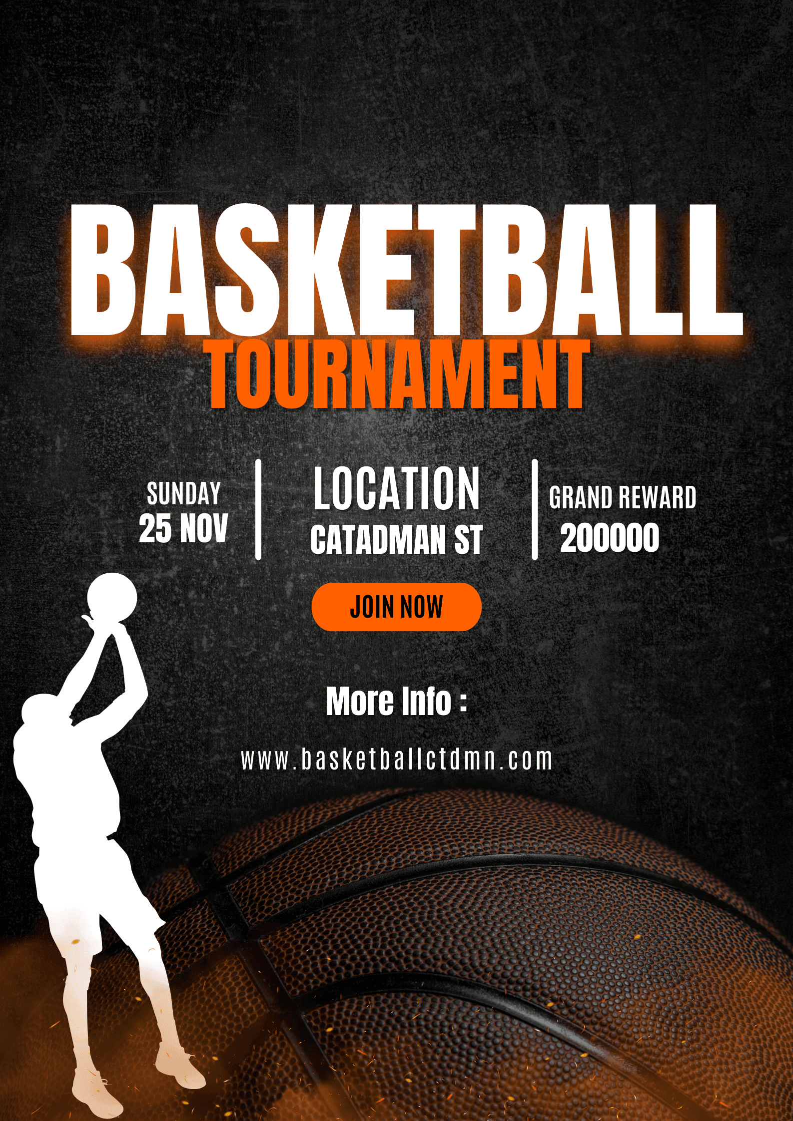 Basketball Tournament Banner