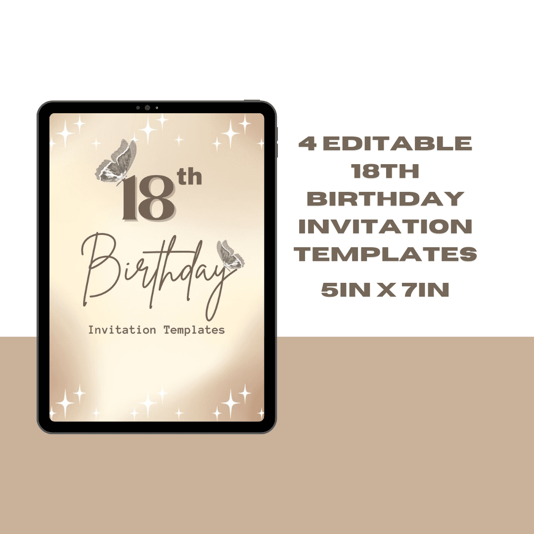 18 Printable Invitation Templates