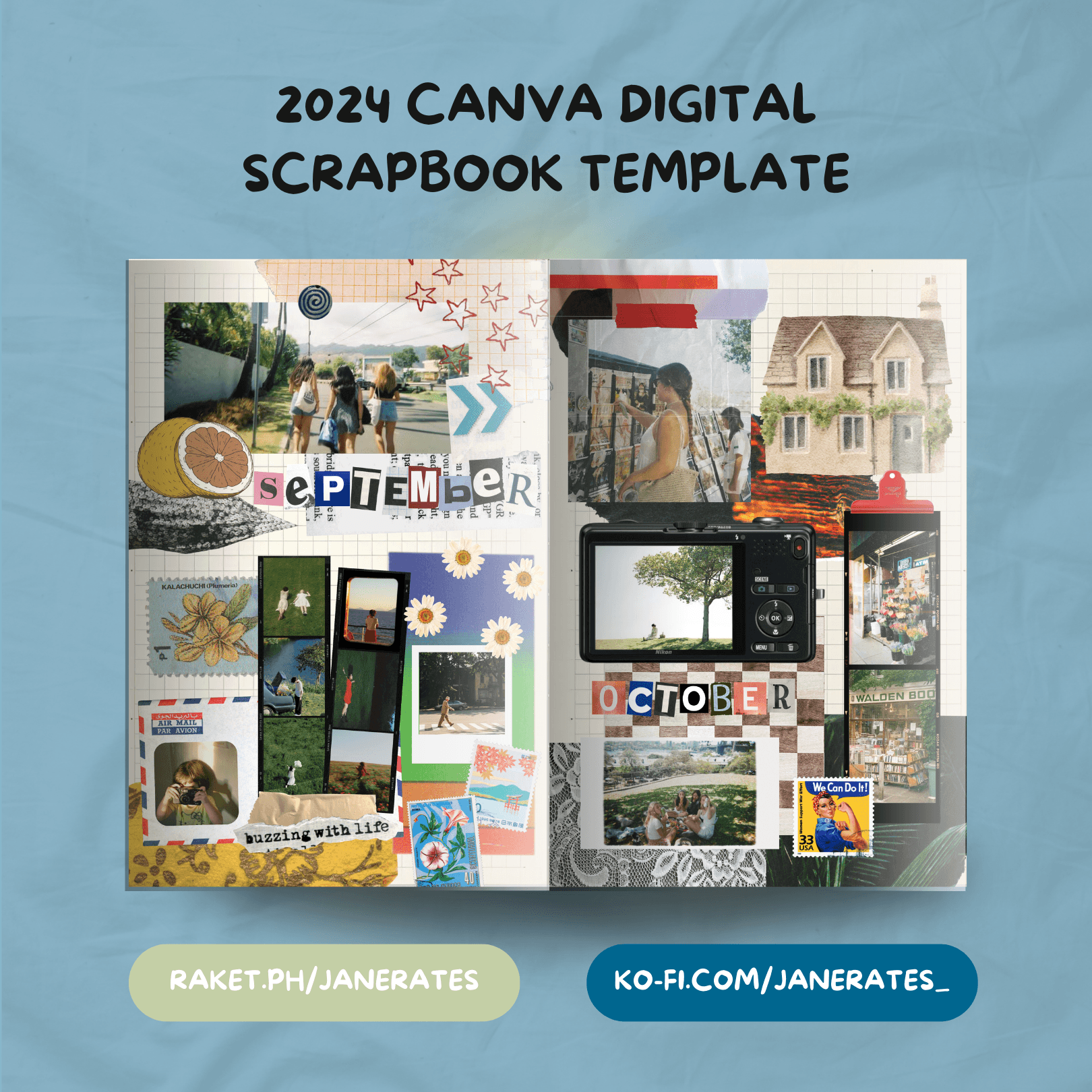 Free Online Scrapbooking Templates Sahlin Studio | Digital