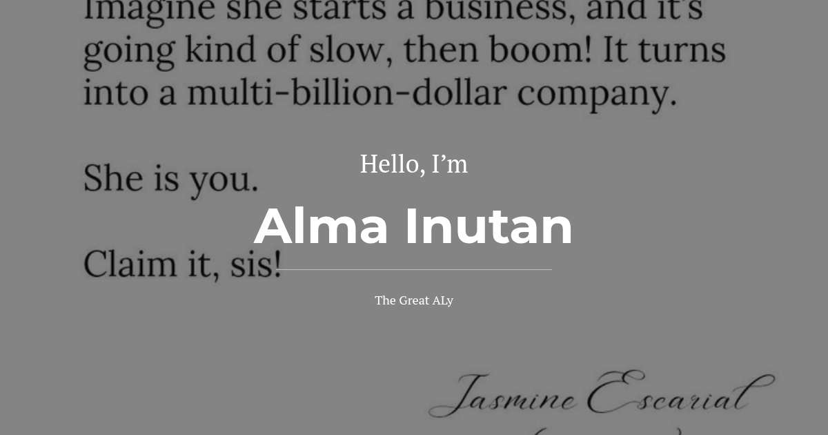 Alma Inutan