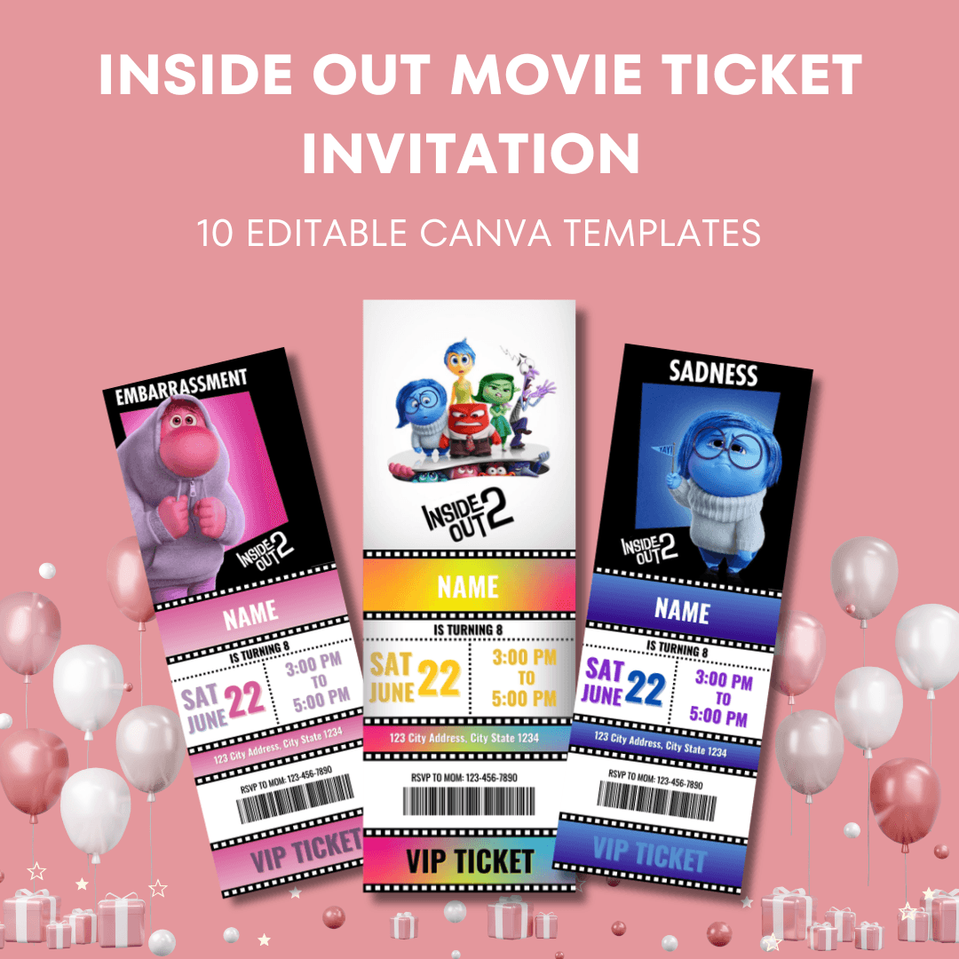 Printable Movie Ticket Invitation Templates Movie Night Ticket