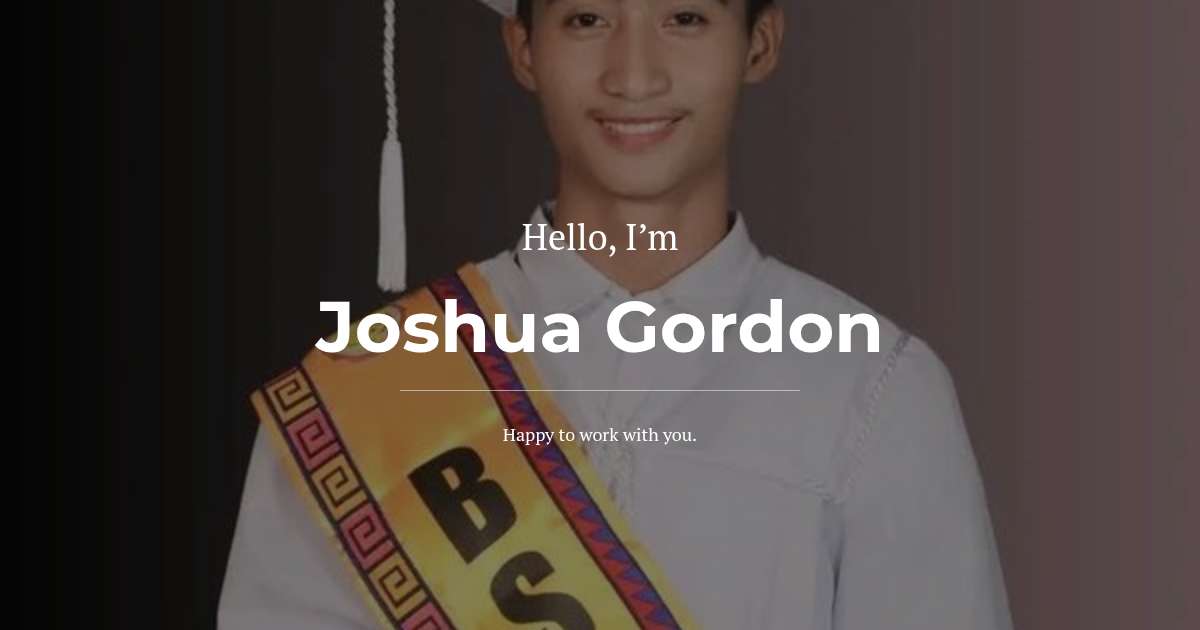 Joshua Gordon