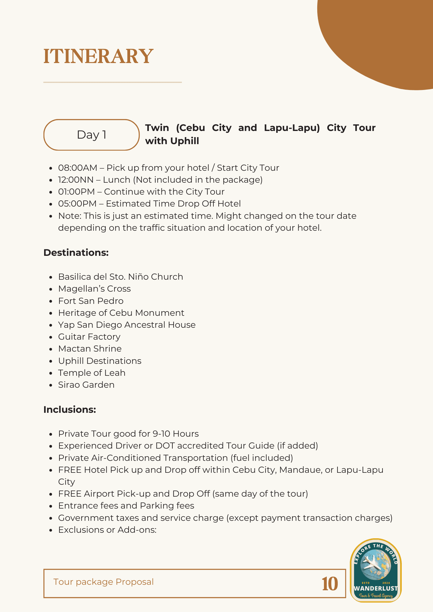 Church Proposal Template