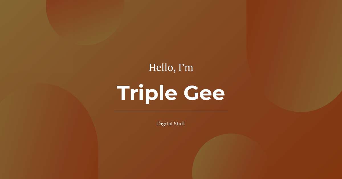 Triple Gee