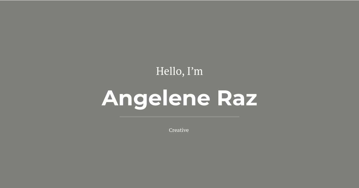 Angelene Raz
