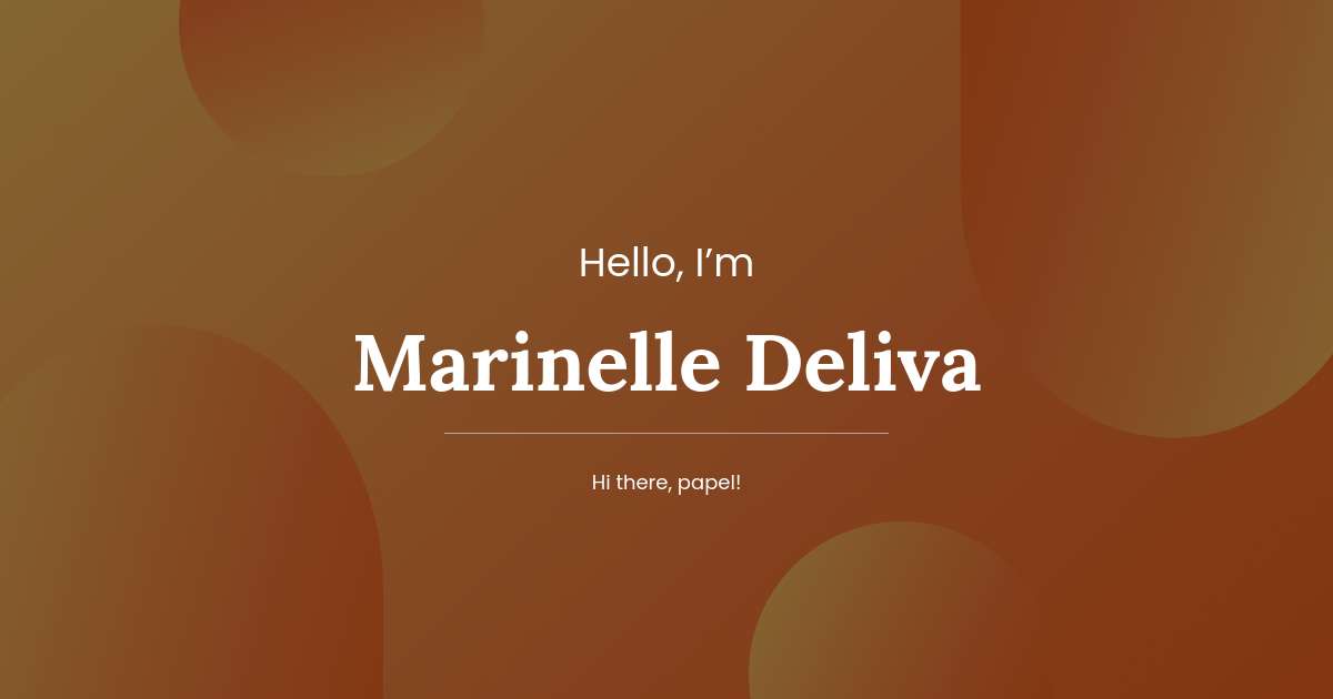 Marinelle Deliva