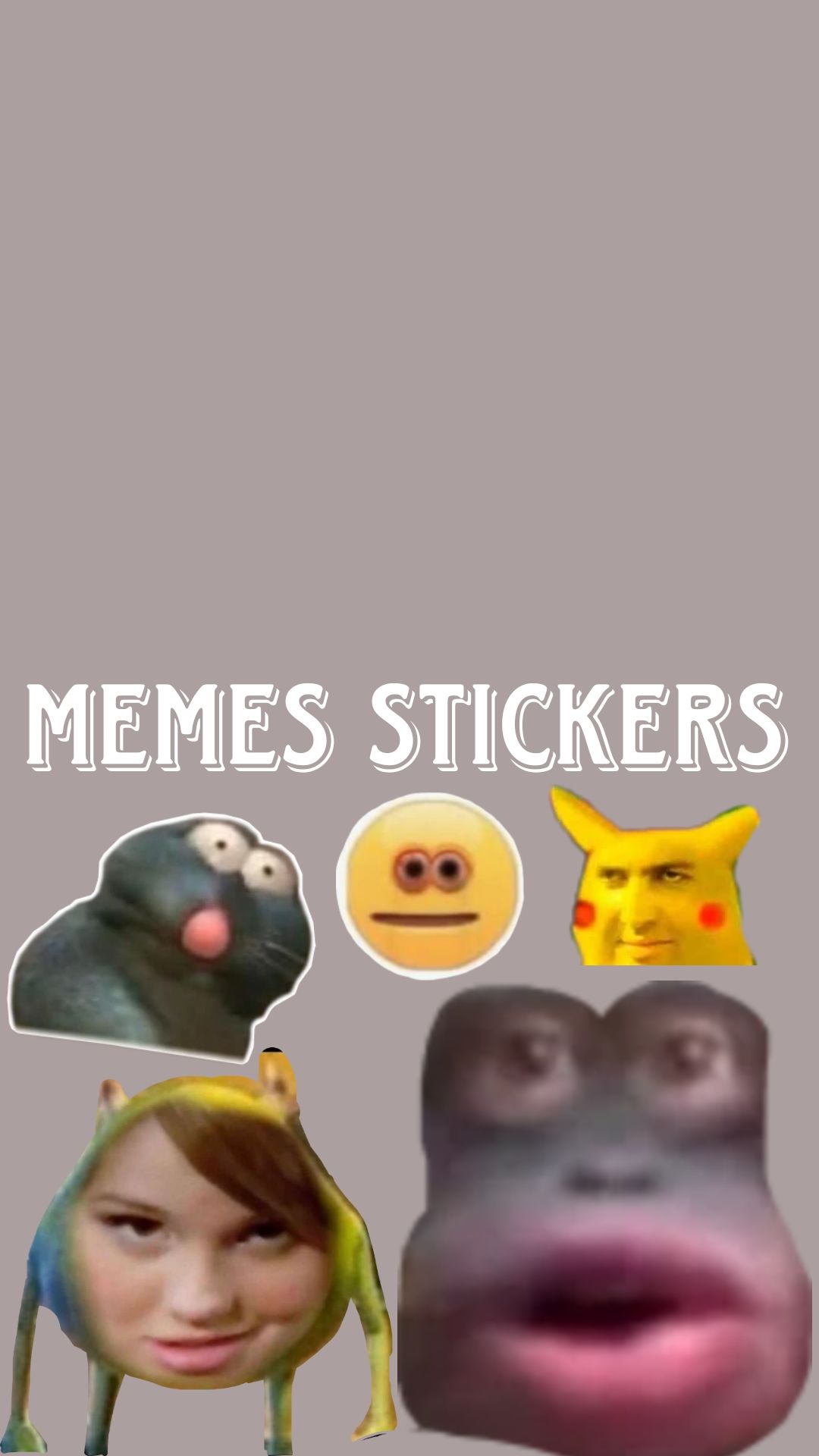 Spongebob Dank Meme Stickers