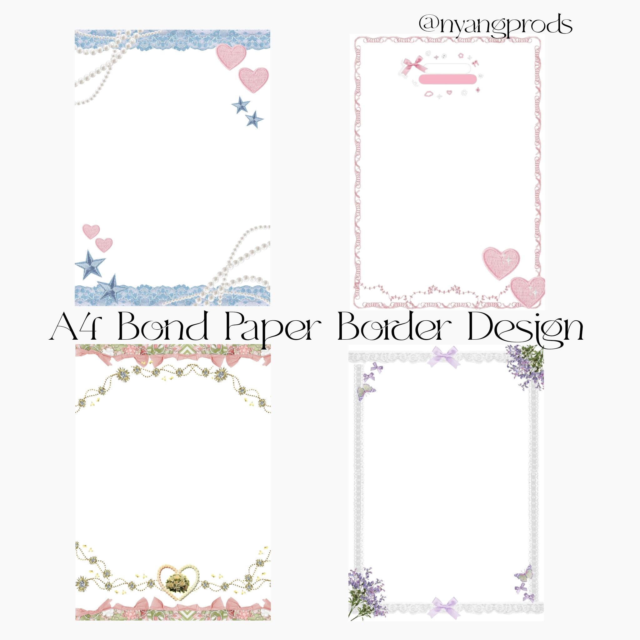 A4 Size Border Design Pdf - Infoupdate.org