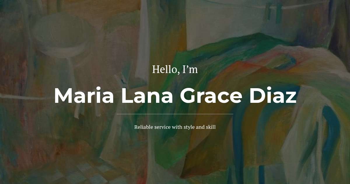 Maria Lana Grace Diaz