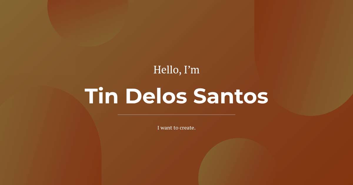 Tin Delos Santos