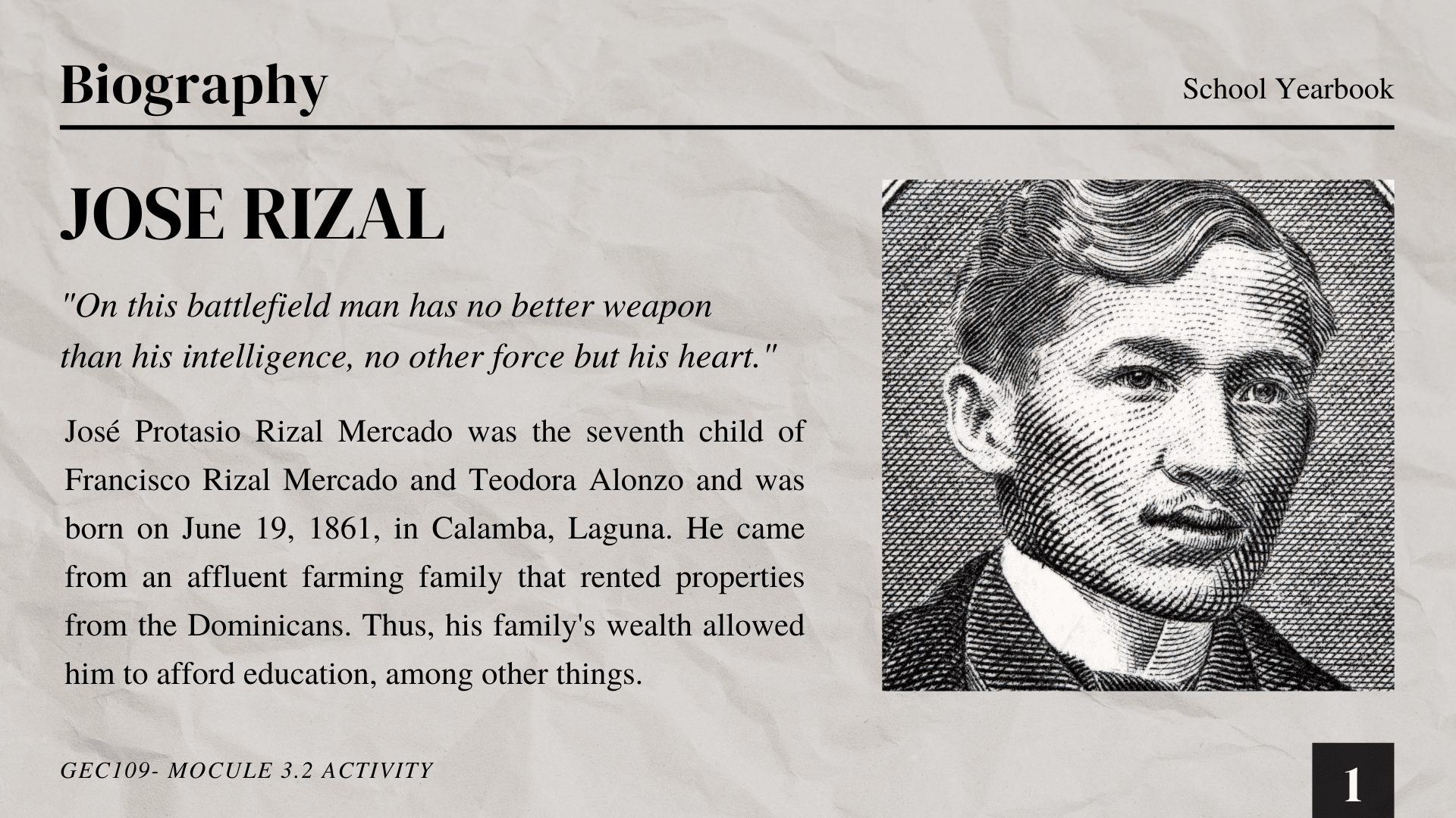 Biodata Form Of Jose Rizal 4doubutsu Build A Perfect Resume Free