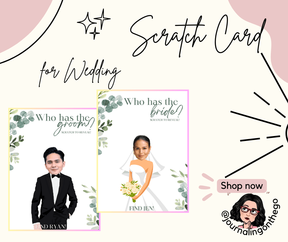 Wedding scratch cards | Honestweddingadvice.com