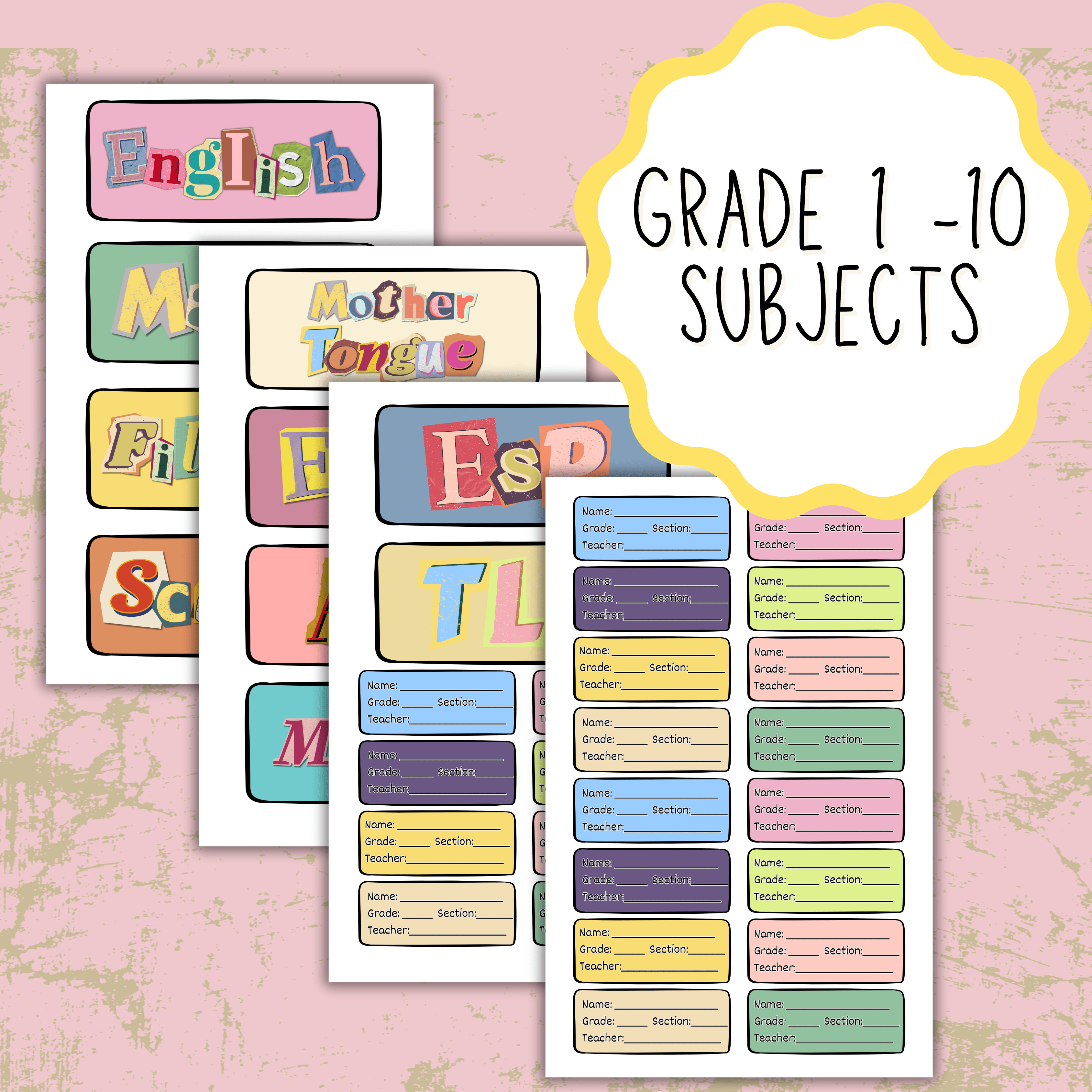 Elementary Subjects In The Philippines