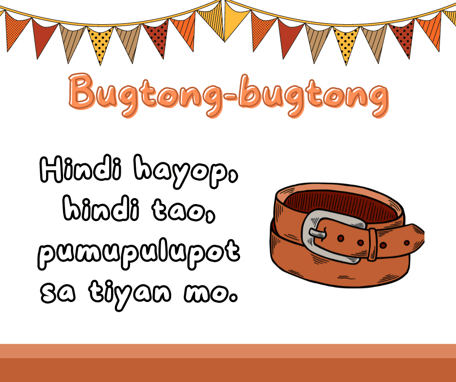 Halimbawa Ng Bugtong Halimbawa Ng Bugtong Na Nag Uugnay Sa Totoong