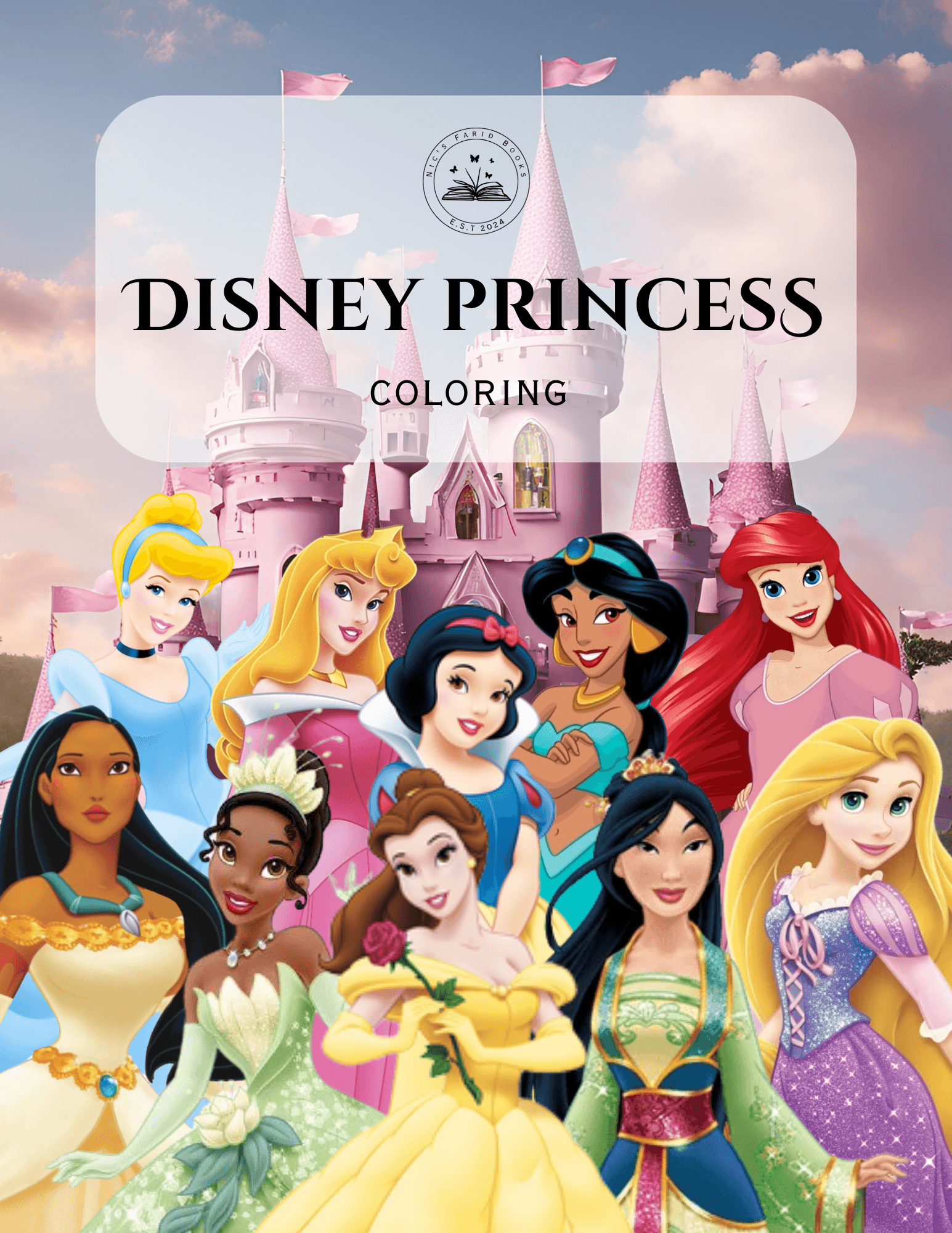 Coloring Pages For Girls Princesses Disney