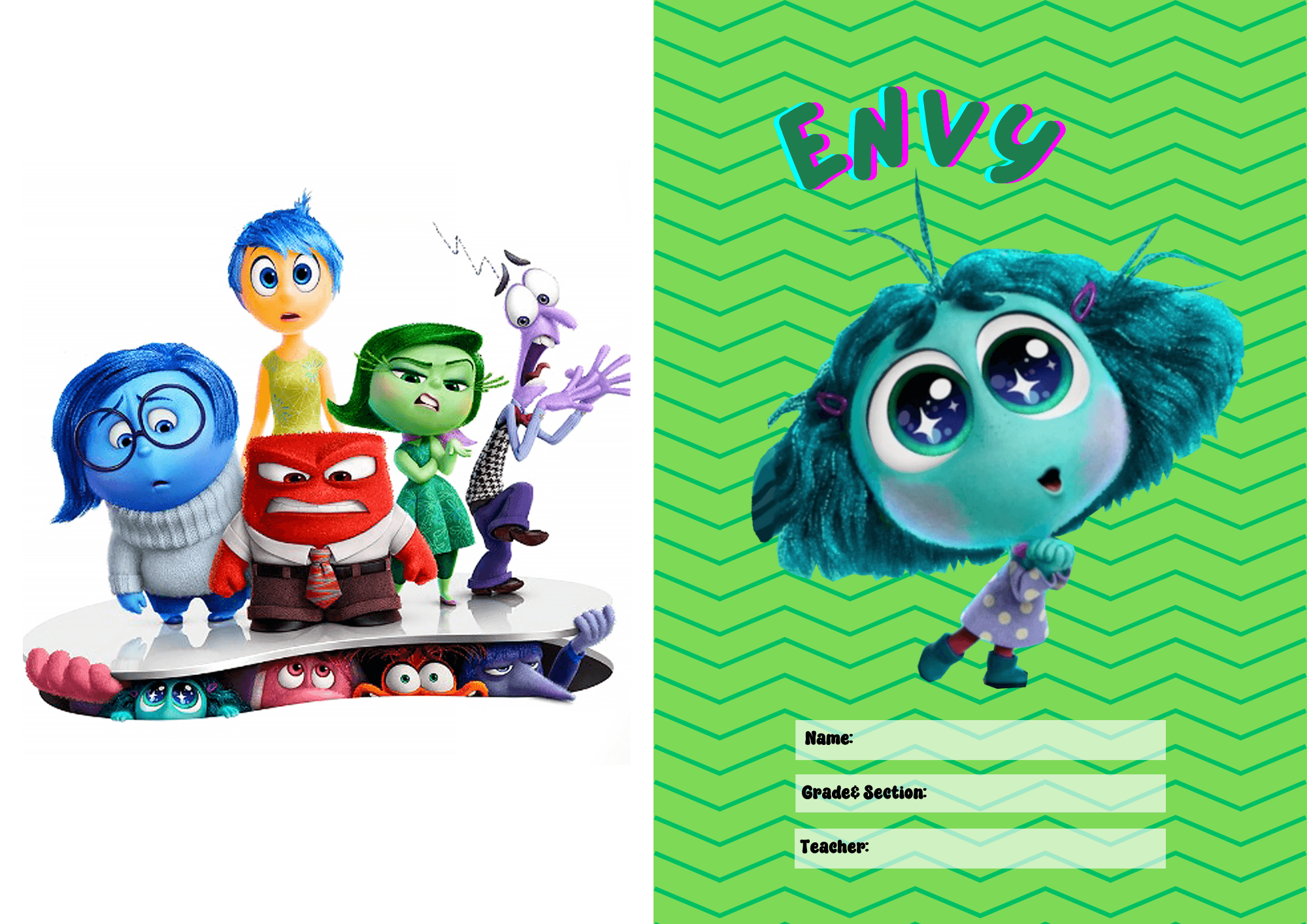 Inside Out Notebooks