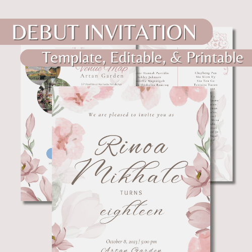 Debut Invitation Templates 40+ Free 1st Birthday Invitation Templates