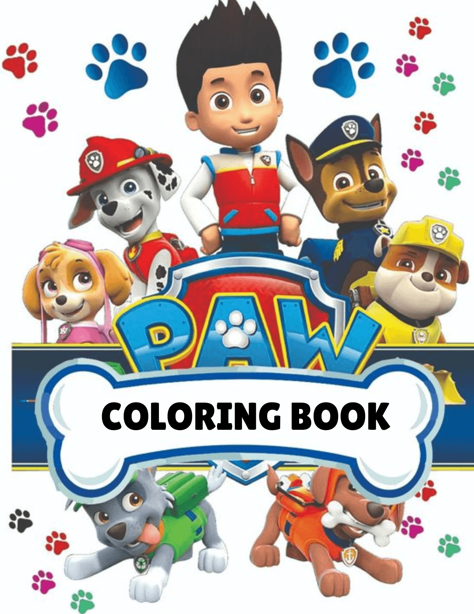 Printable Paw Patrol Coloring