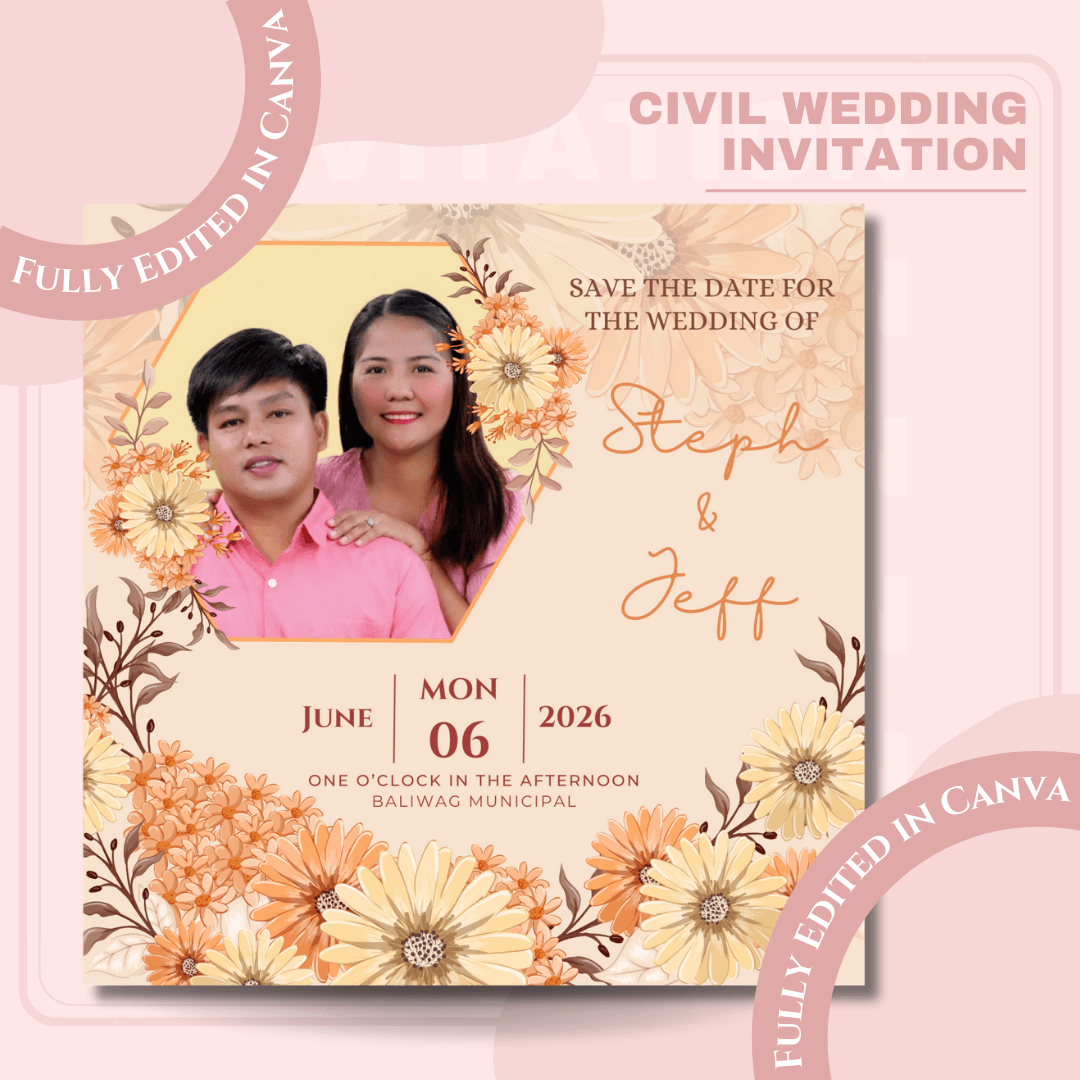 Civil Wedding Invitation Format