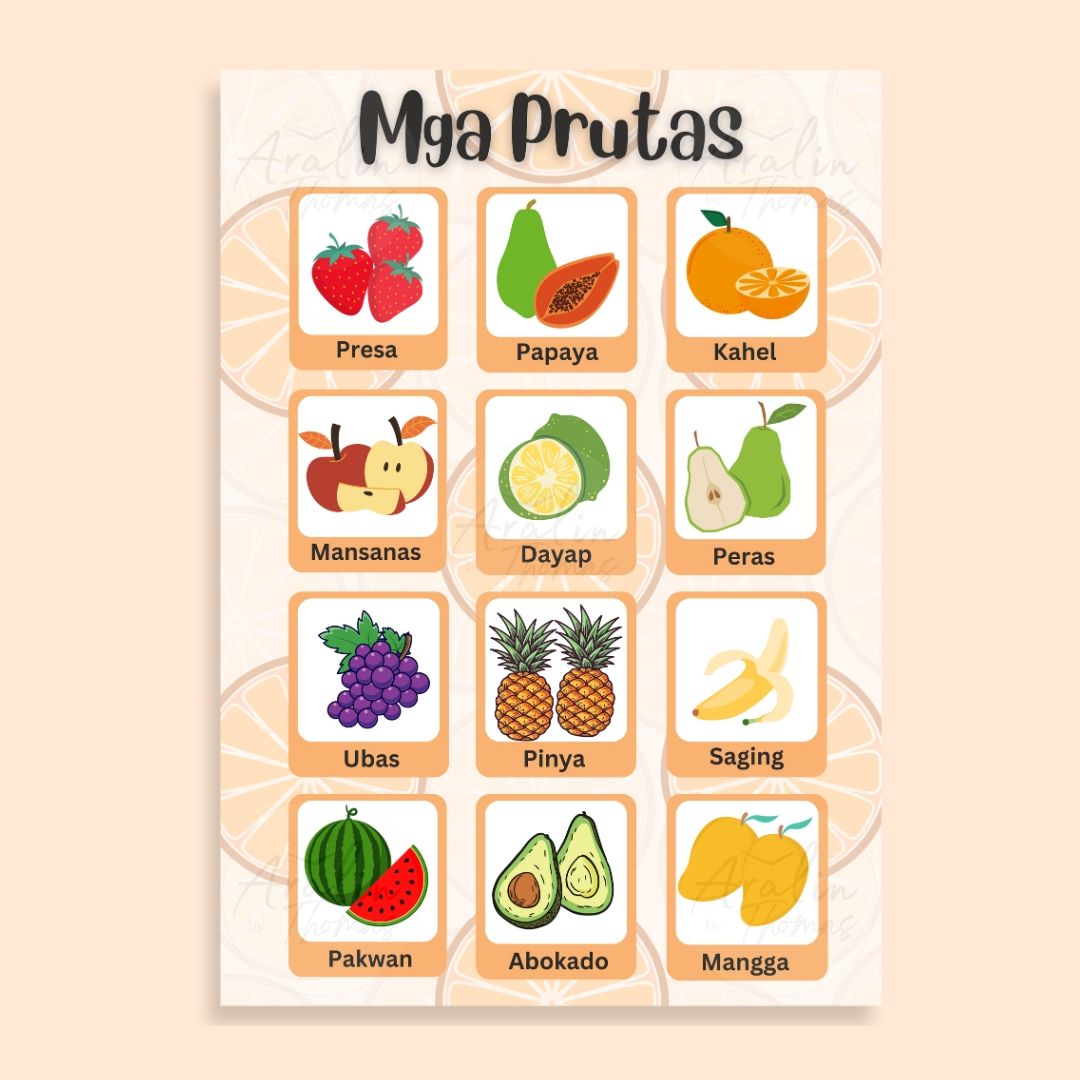 Filipino Fruits List