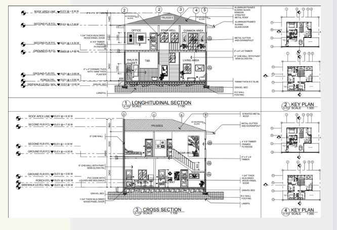 House Plan Elevation And Section Drawings Pdf - Infoupdate.org