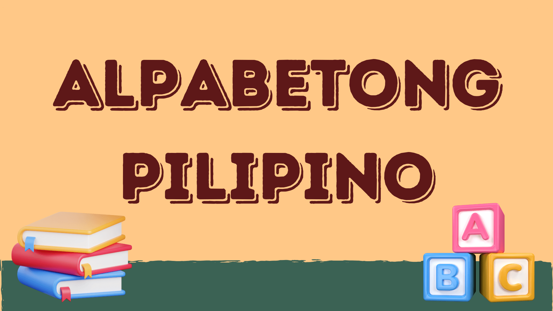 New Philippines Filipino Alphabet