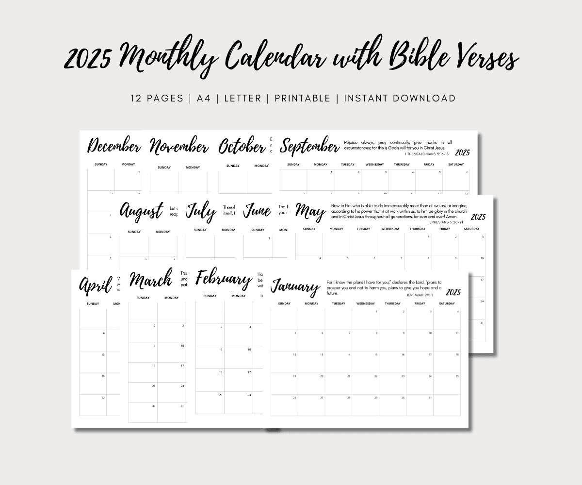 Printable Calendars With Bible Verses Walter Drake Bible Verse Monthly
