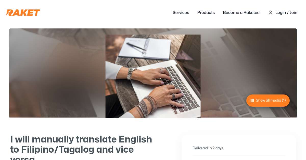 I will manually translate English to Filipino/Tagalog and vice versa ...