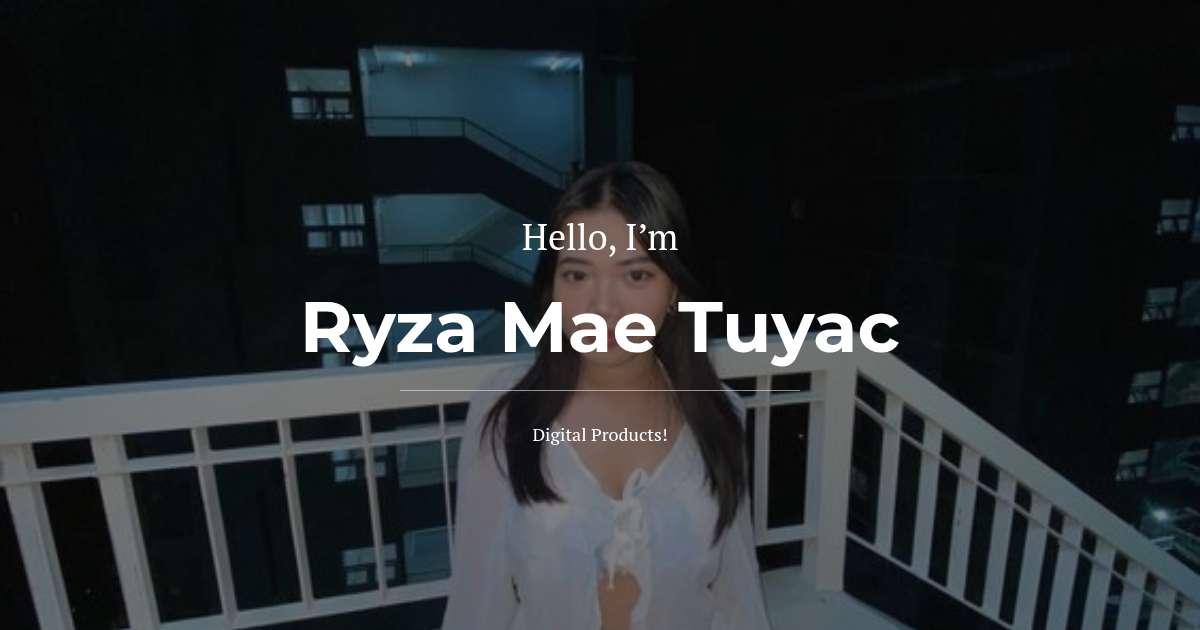 Ryza Mae Tuyac