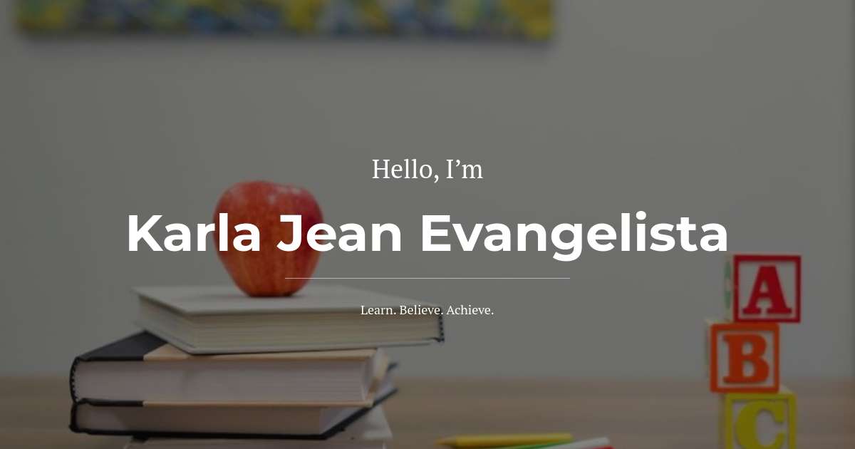 Karla Jean Evangelista