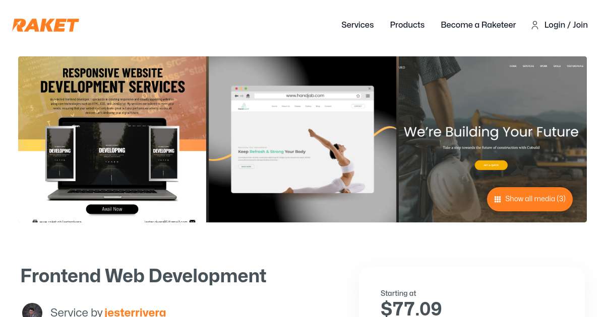 Website Development by jesterrivera - Raket.PH