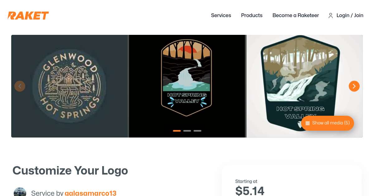 Customize Your Logo by galasamarco13 - Raket.PH