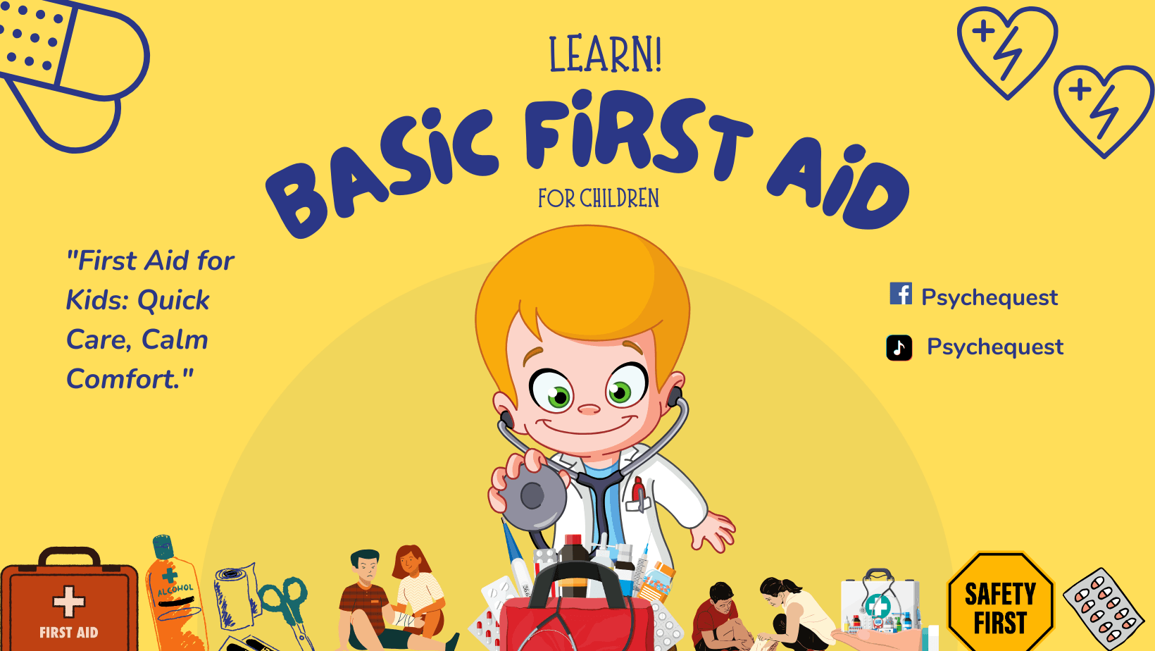 Safety And First Aid For Kids First Aid Training For Kids And Teens